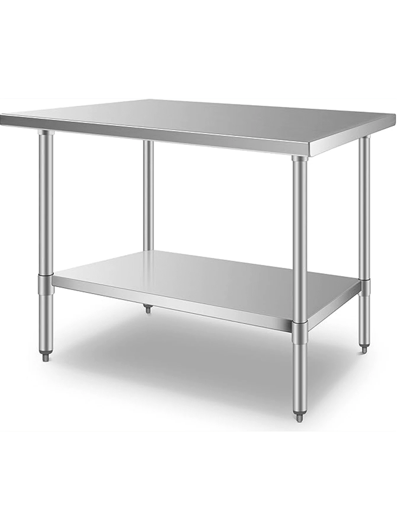 Stainless Steel Worktable Commercial Kitchen Prep & Work Table Heavy ...