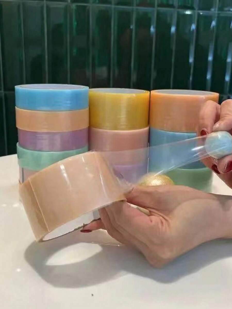 Colorful Push Pop Bubble Tape, Large Size Sticky Tape, Stress Relief ...