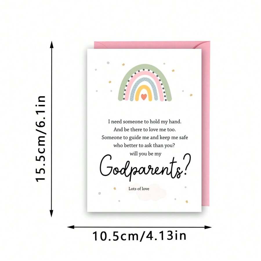 Will You Be My Godparents Card, Godparents Proposal Card, Personalized ...