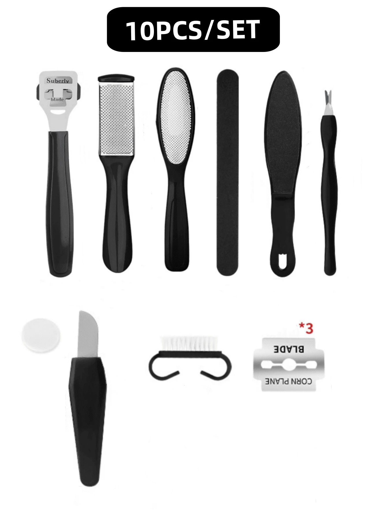 1 SET Foot Rub Board Exfoliator Foot Grinder Heel Callus File Foot ...