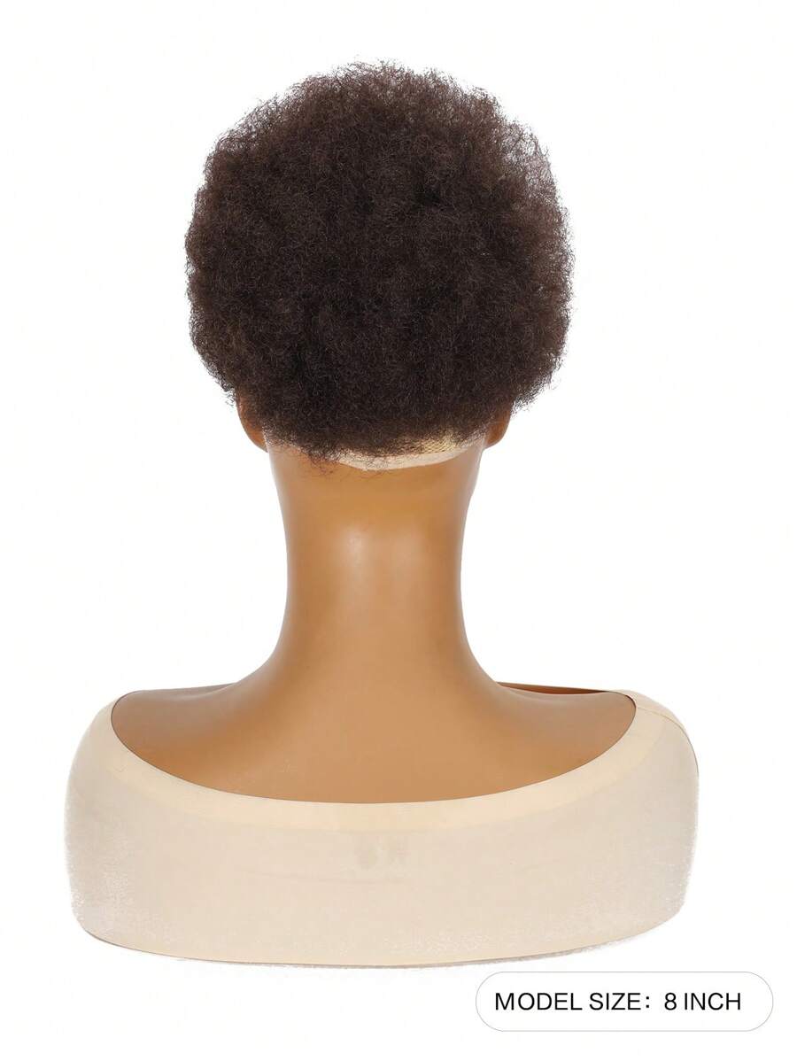 8 Inch Afro Puff Drawstring Ponytail Extension For Women Premium Light ...