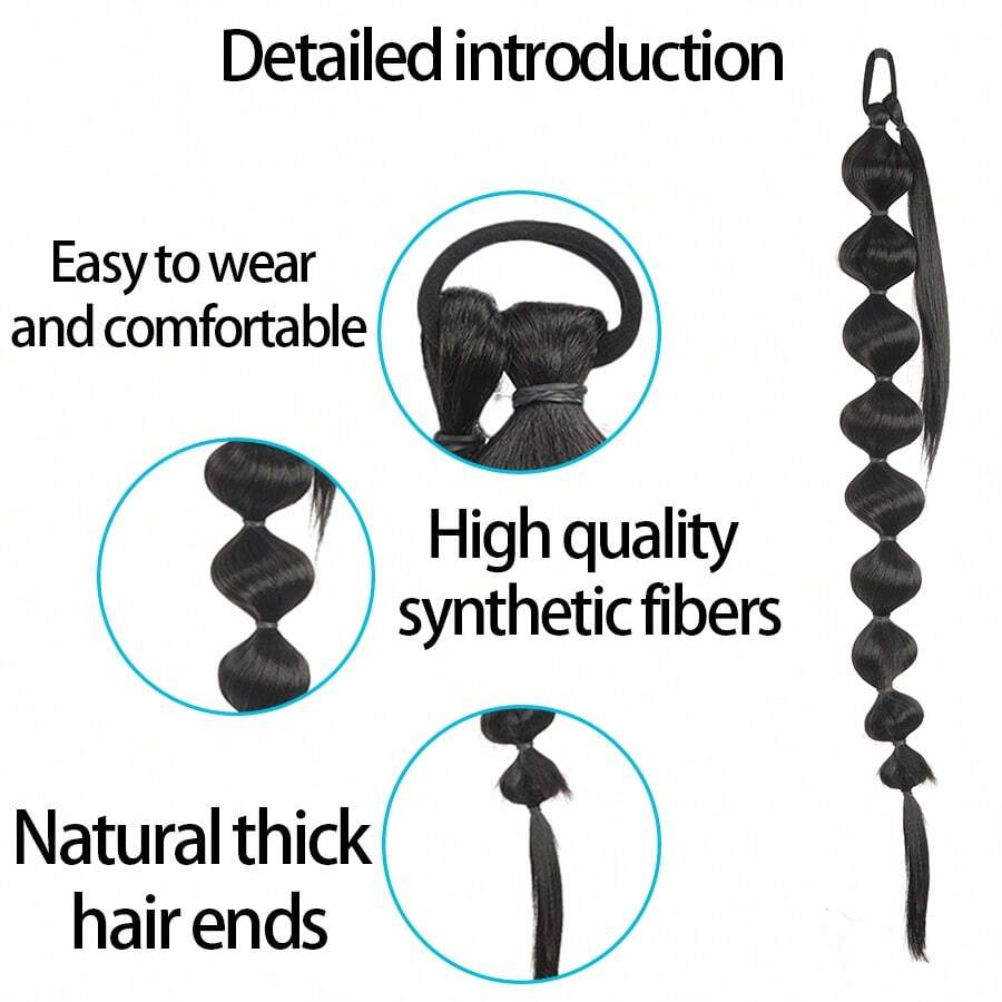 Synthetic Lantern Lraids Ponytail Extension Drawstring Ponytail With ...