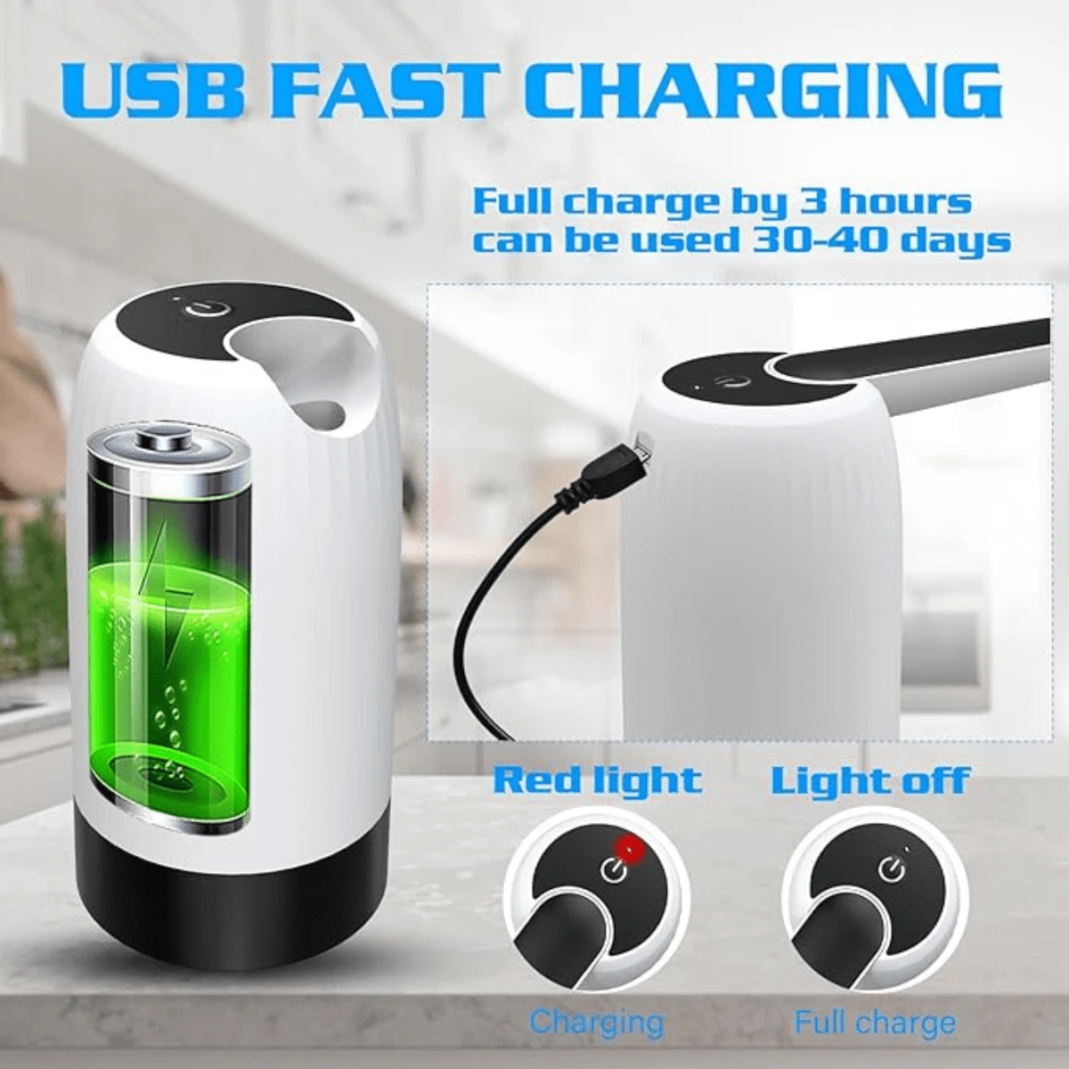 One Click Water Dispenser, Bottled Water Dispenser, Pump, Barrel ...