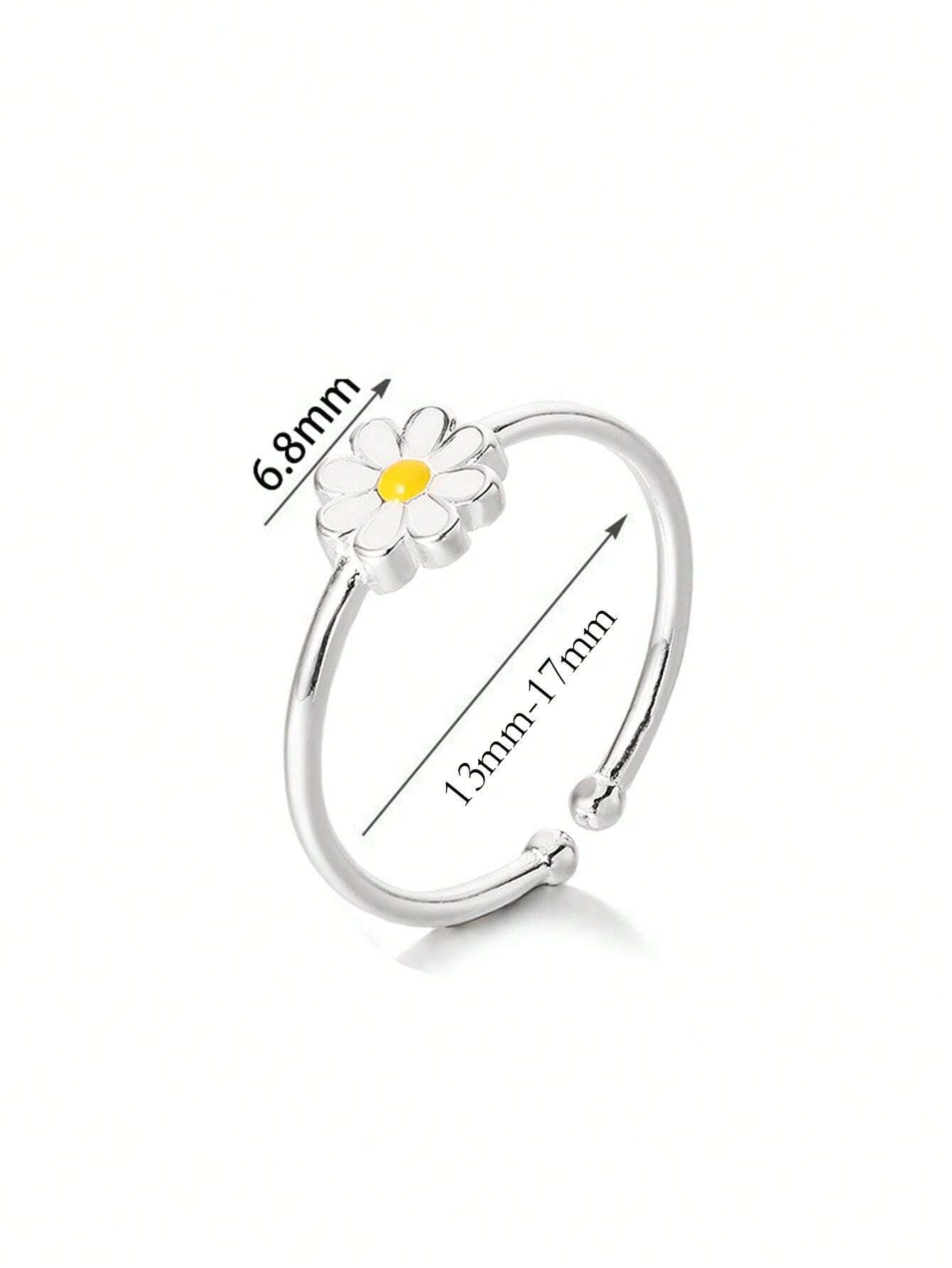 1 Piece 925 Sterling Silver Heart Foot Ring ,Flowers Foot Ring For ...