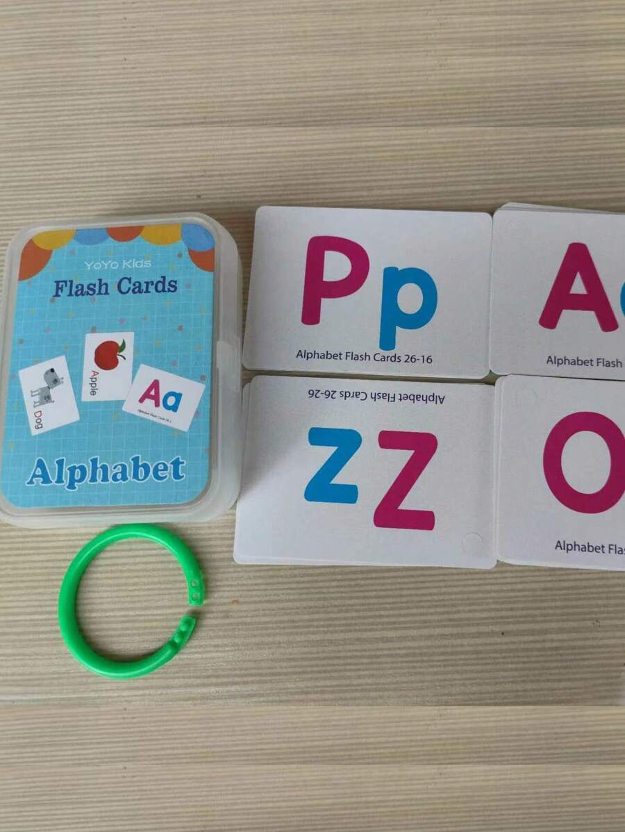 1 Box English Word Recognition Flashcards, 9 Styles Available: Zoo ...