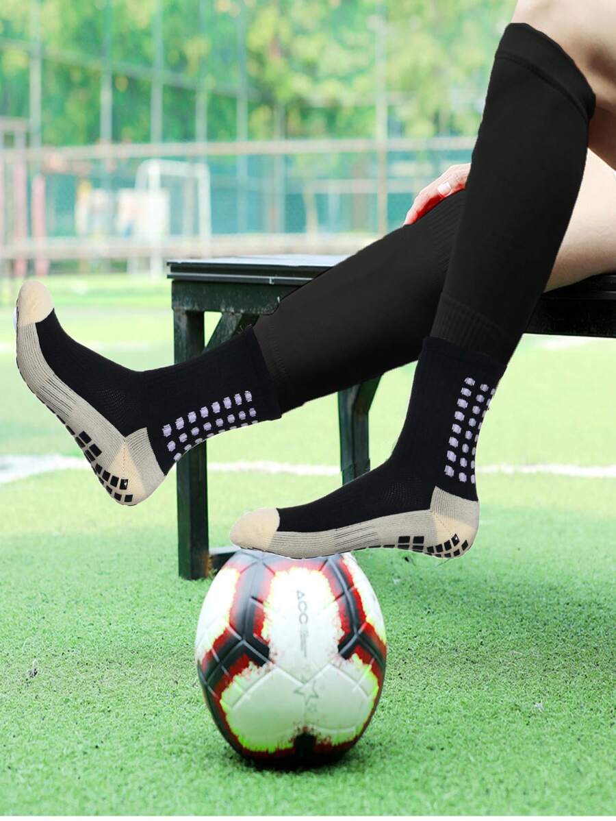 Sports Outdoor 1 Set Men Athletic Socks & Leg Sleeves Kit For ...