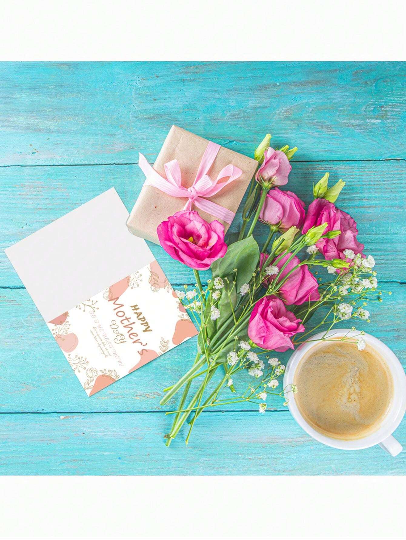 12 pezzi / Cartolina con dipinto di fiori - Cartolina di auguri di ...