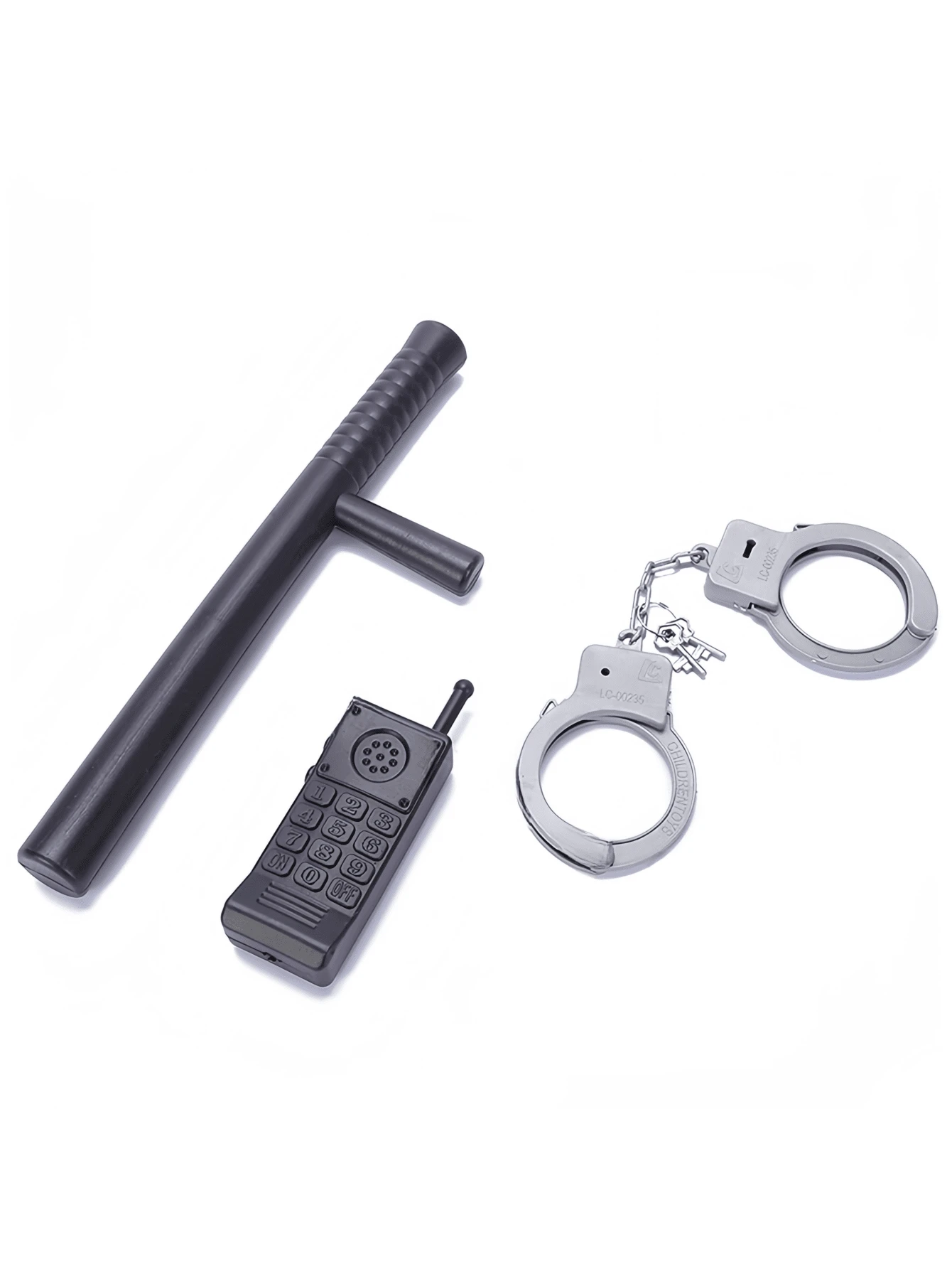 Police Role-Playing Props, Simulated Police Officers, Plastic Handcuffs ...