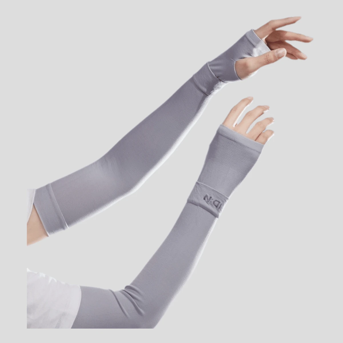 1 Pair Sunscreen Sleeves For Women, Ice Silk Sleeves For Summer, Loose ...