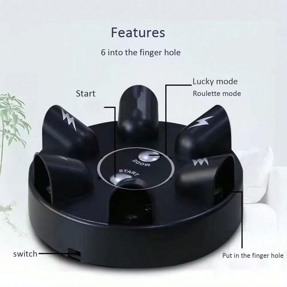 Electric Finger Lie Detector, Test Machine Game Finger Shock Tell Truth ...