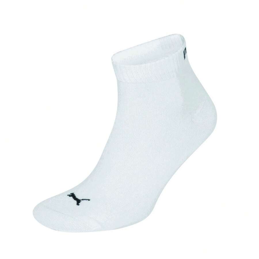 Puma Trainer Socks 3 Pair Pack / Mens Socks (White) | SHEIN UK