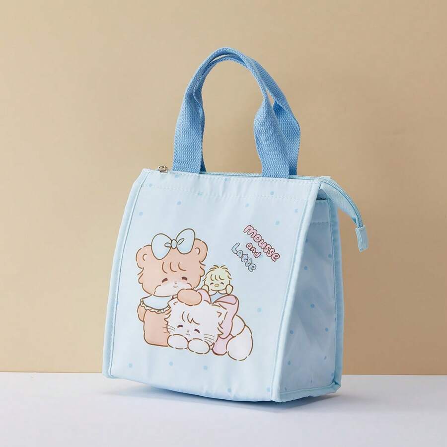 Miniso Mikko Collection Lunch Bag(Light Blue) | SHEIN Singapore