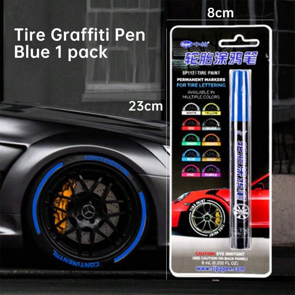 Zhongbai Tire Pen Is Not Easy To Fade, Graffiti Depicts Tire Decoration ...