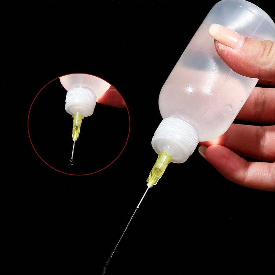 CYFUN DESIGN 24 ชิ้น/เซ็ตกาวขวด 30ml กาวพลาสติกขวดเข็ม 14G 16G 18G 20G ...