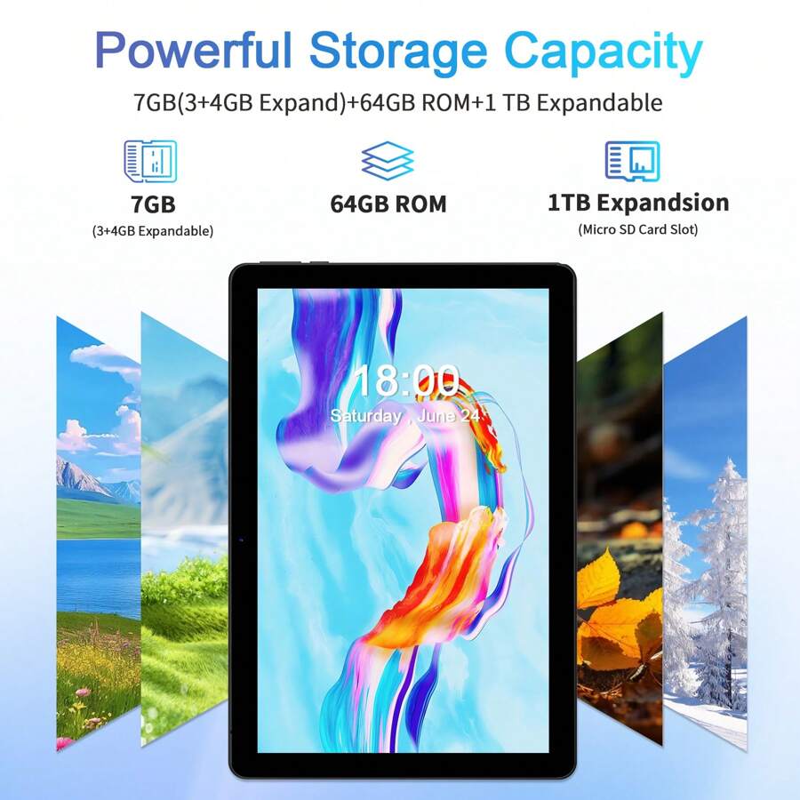 Tablet Android 13 VASOUN TAB10 PRO (Suporte para Widevine L1/RK3562 2,0 ...