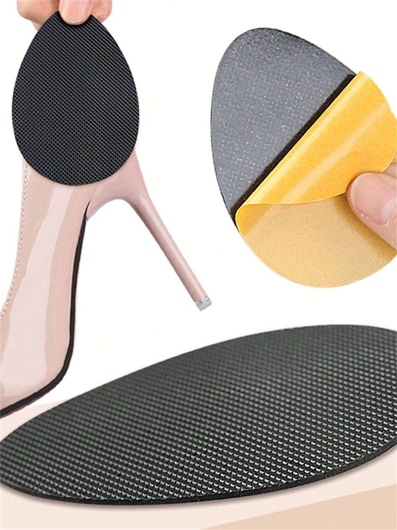 1pair Non-Slip And Wear-Resistant High Heel Shoe Pads With Forefoot ...