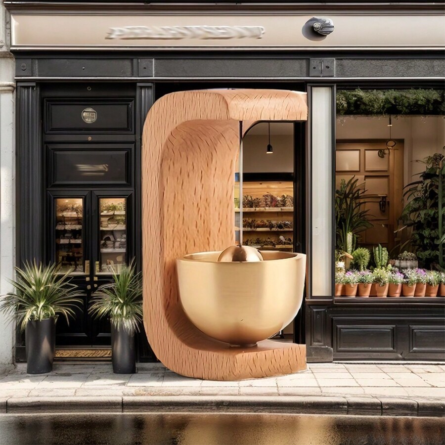 Dopamine Bell Magnet Into The Door To Remind The Bell Bell Copper Bell ...