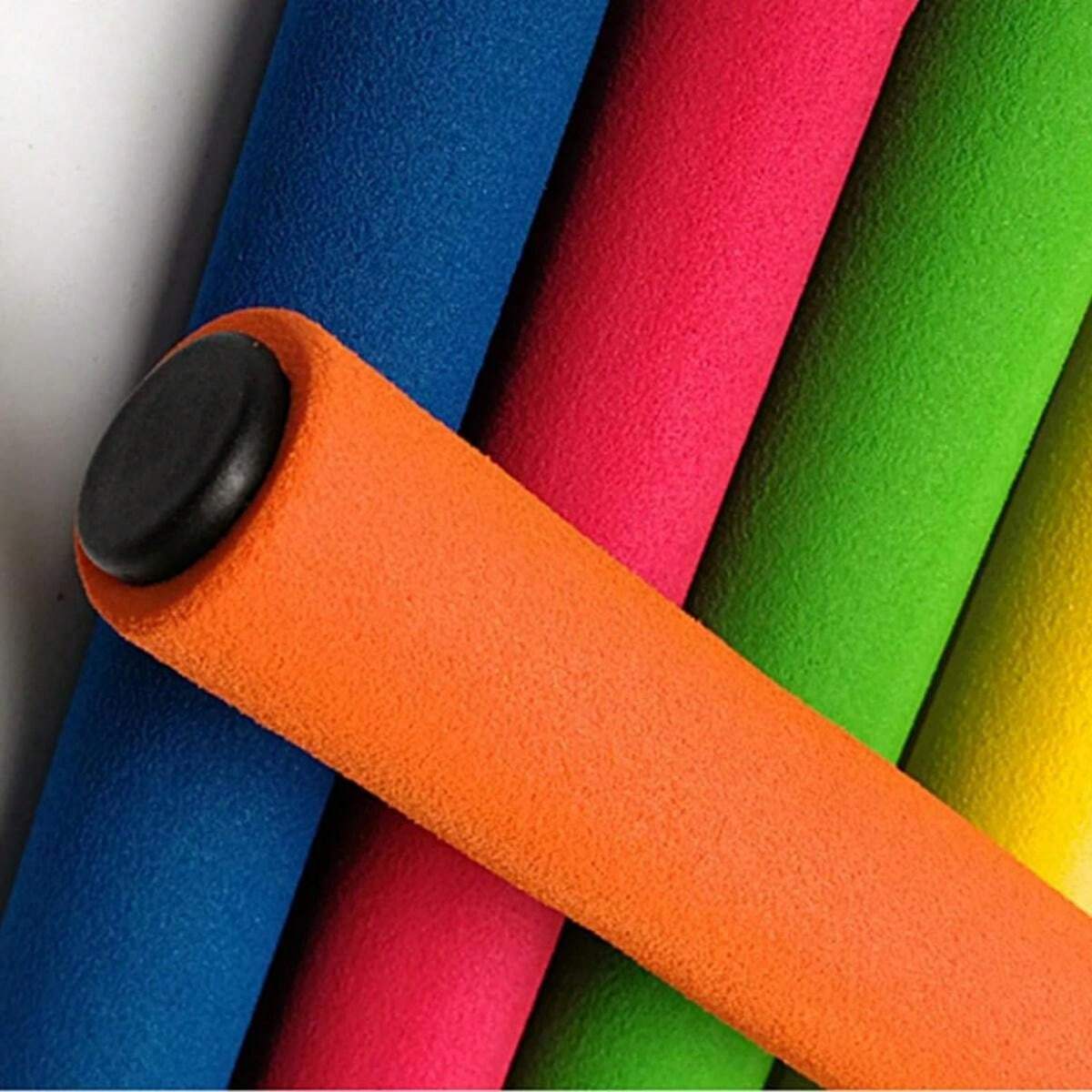 5pcs Foam Relay Baton, Soft Sponge Race Batons With Stainless Steel ...