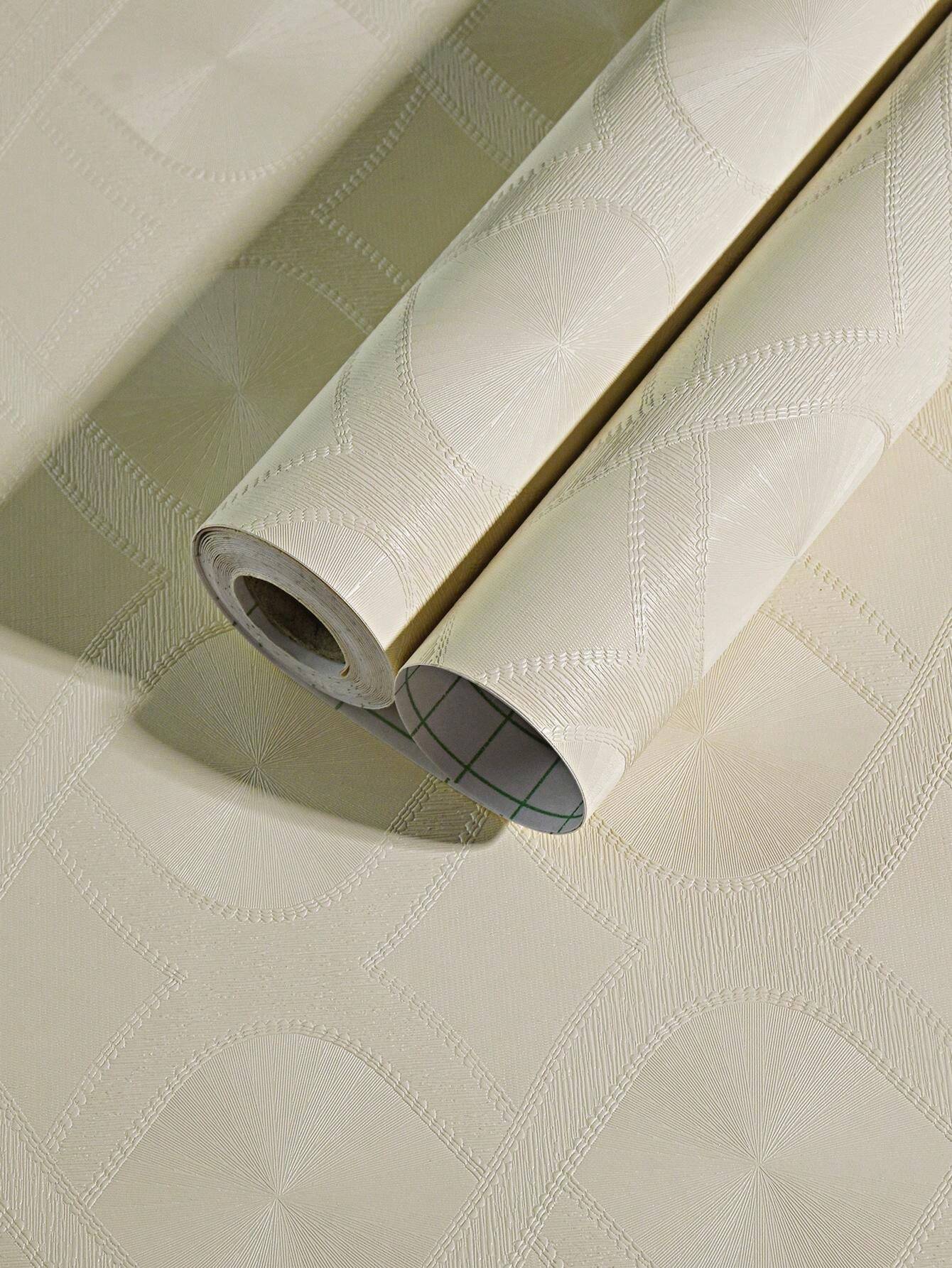 1 Rolo de Papel de Parede em Contato 3D Estilo Bohemio com Relevo ...