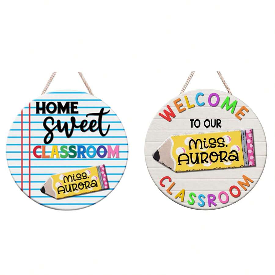 Teacher Appreciation Ts Personalized Teacher Signs For Classroomteacher Door Signs Teacher 