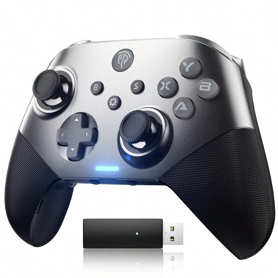 EasySMX X10 PC Controller - Upgraded Wireless Bluetooth Controller With Interchangeable ...