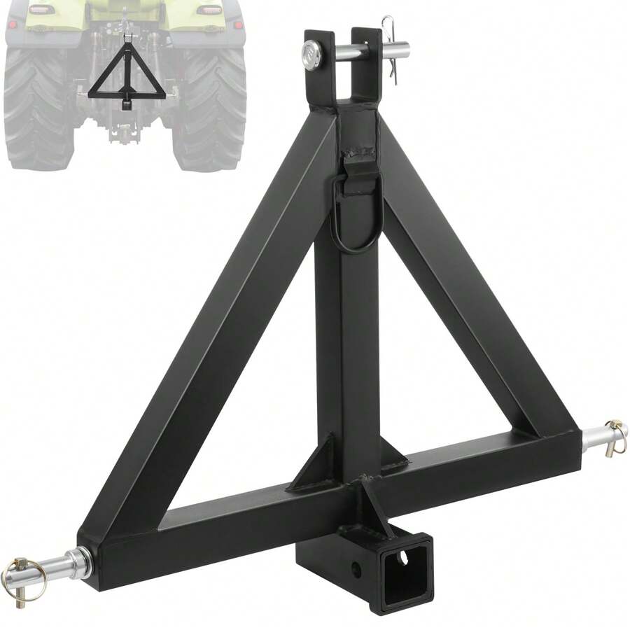 VEVOR 3 Point Hitch Receiver, 3 Point 2" Receiver Trailer Hitch ...
