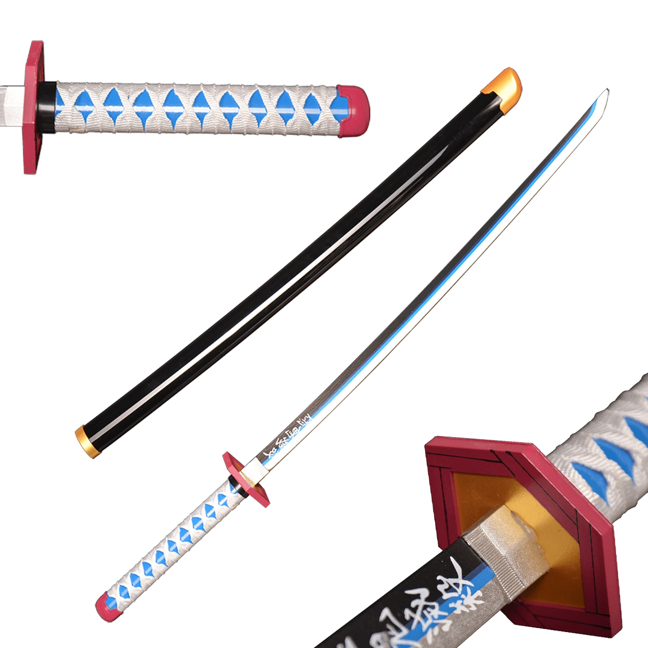 Anime Tomioka Giyuu Cosplay Prop Wooden Model Sword, 103 Cm | SHEIN USA