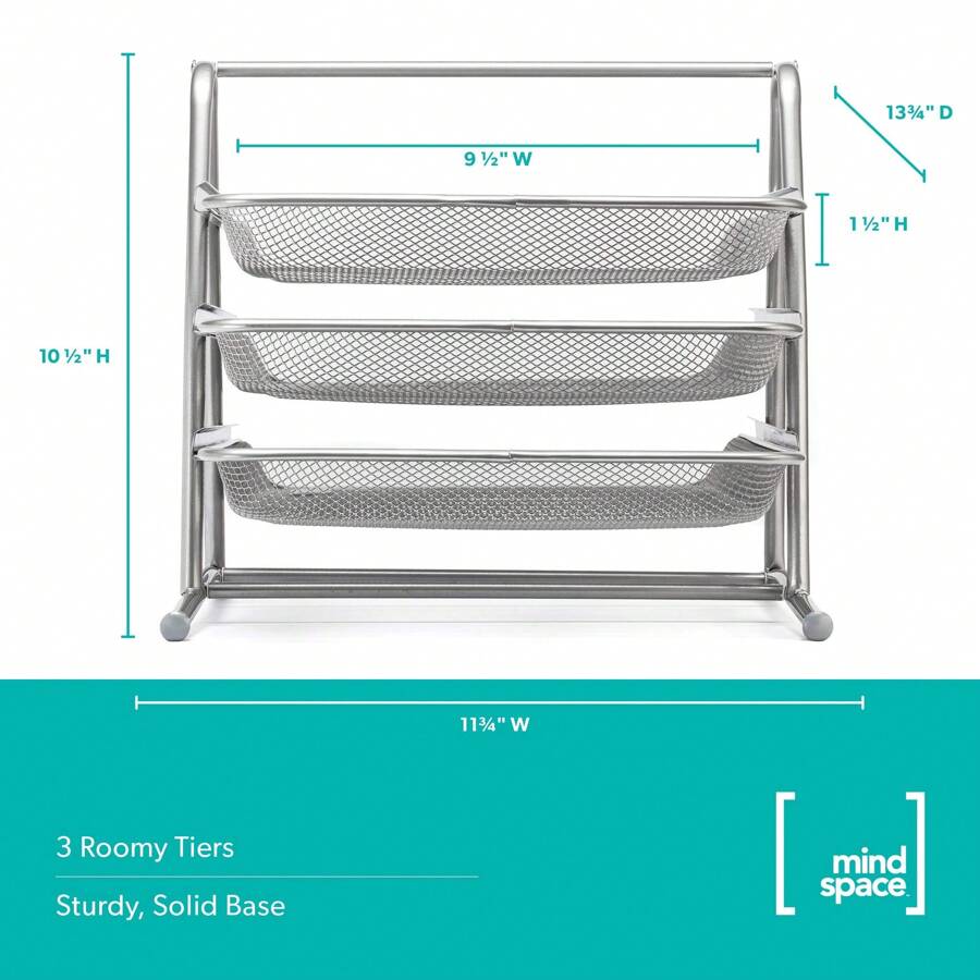 Desk Organizer Paper Tray With 3 Tier Desktop File Organizer | Office ...