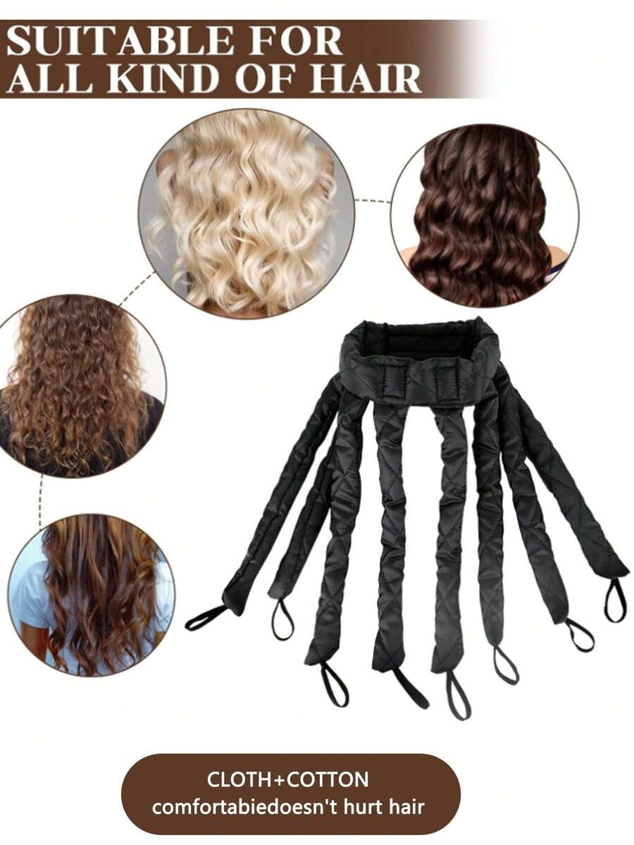 Heatless Hair Curler, Heatless Curling Rod Headband For Long Hair, Soft ...