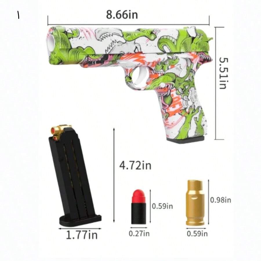 A Creative Graffiti Appearance Simulation Pistol, Using Sponge Soft ...