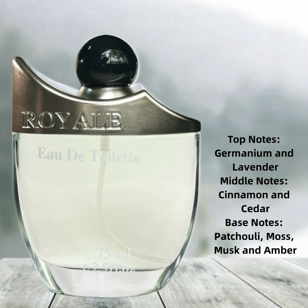 75ml Royale Men Fragrance Perfume, The Ultimate Charm Of Musk And ...