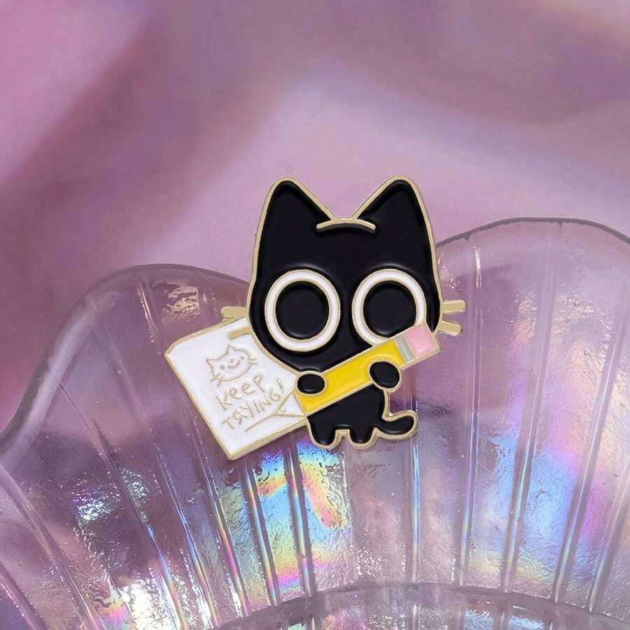 1pc Anime Gojo Chest Pin Brooch Fun Clothing Accessory With Cartoon ...