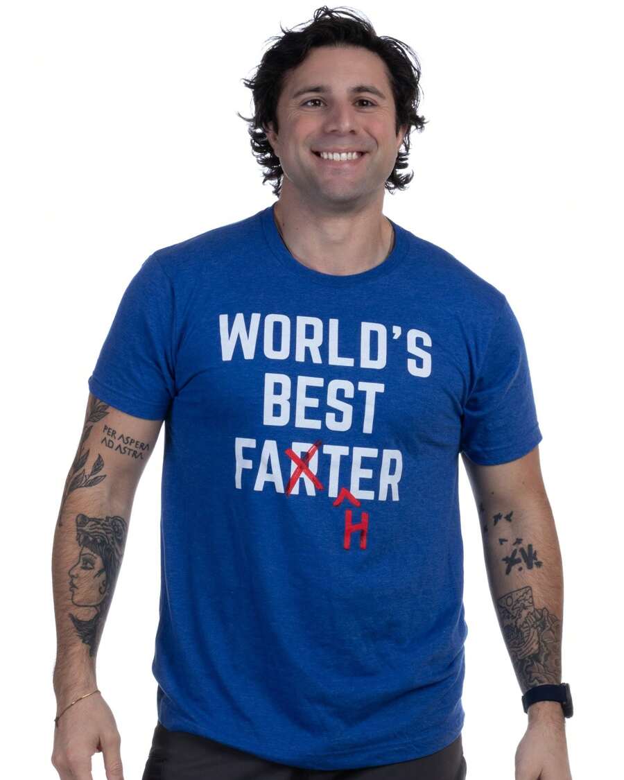 Worlds Best Farter Funny Father Fart Joke Grandpa Daddy Fathers Day Bad Pun Humor T Shirt
