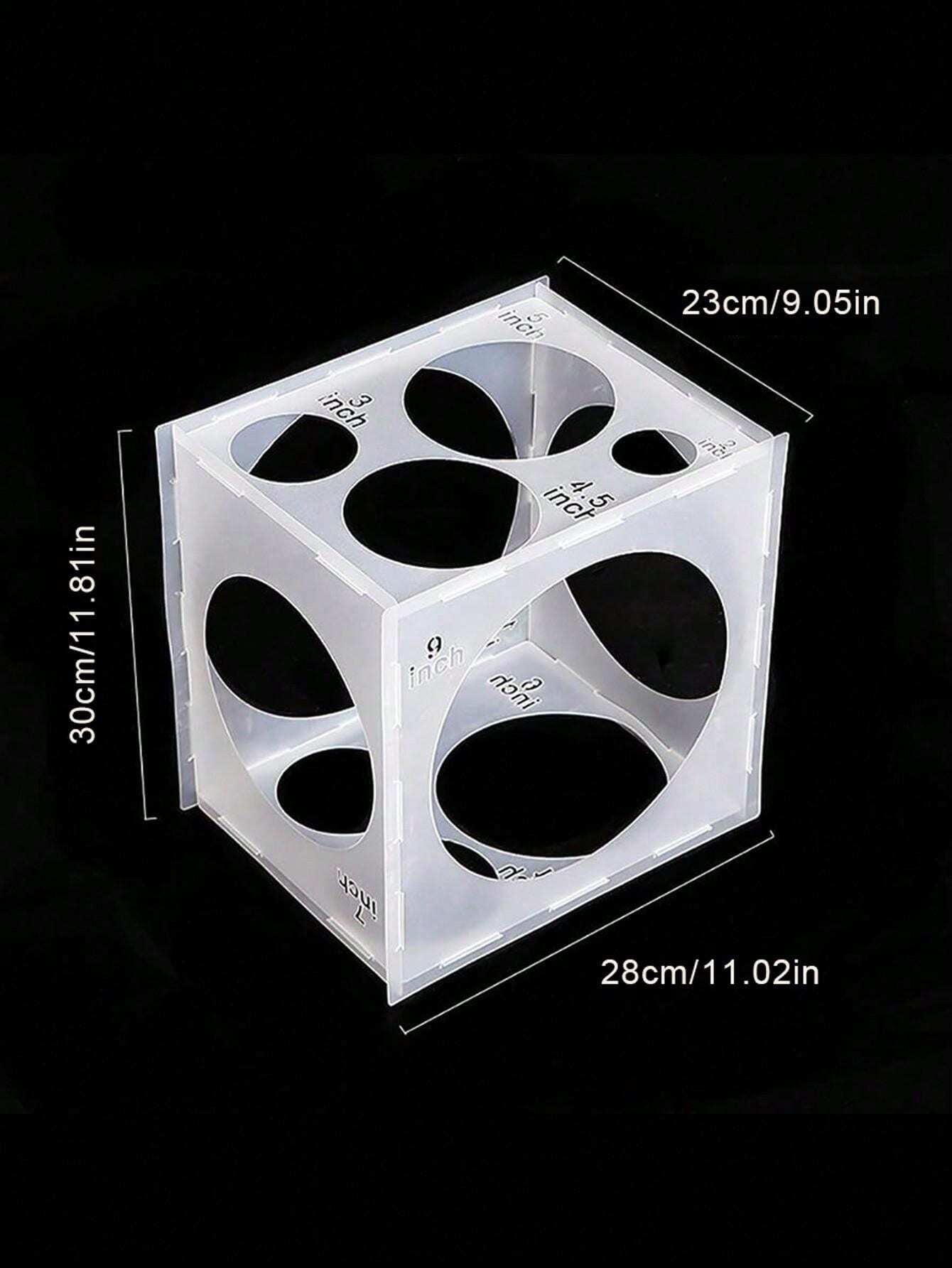 1pc 11 Holes Multi-Size Balloon Measurer, Simple White Can Easily ...