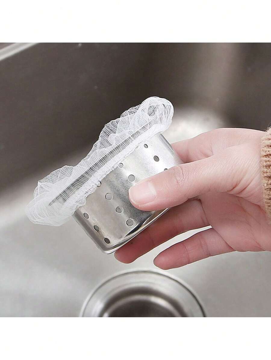 30Pcs/Set Disposable Sink Filters, Kitchen Sink Anti-Clogging Mesh ...