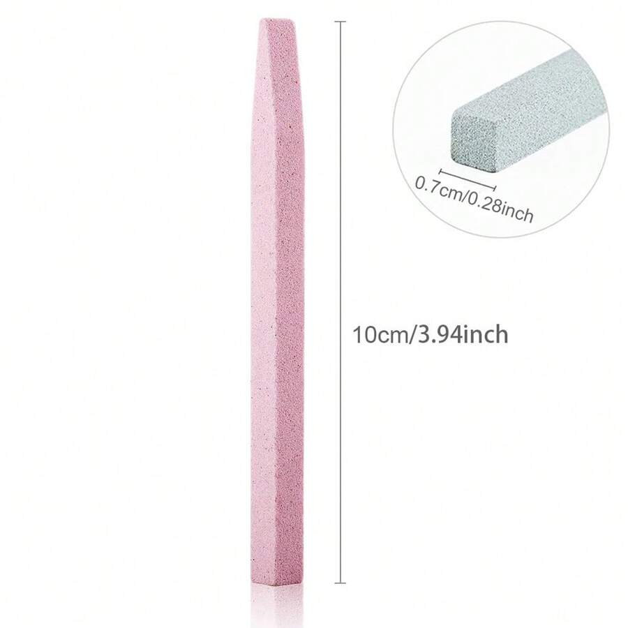 4 PCS Nail Pumice Stone Stick Stone Nail File Pumice Stone Nail Cuticle ...