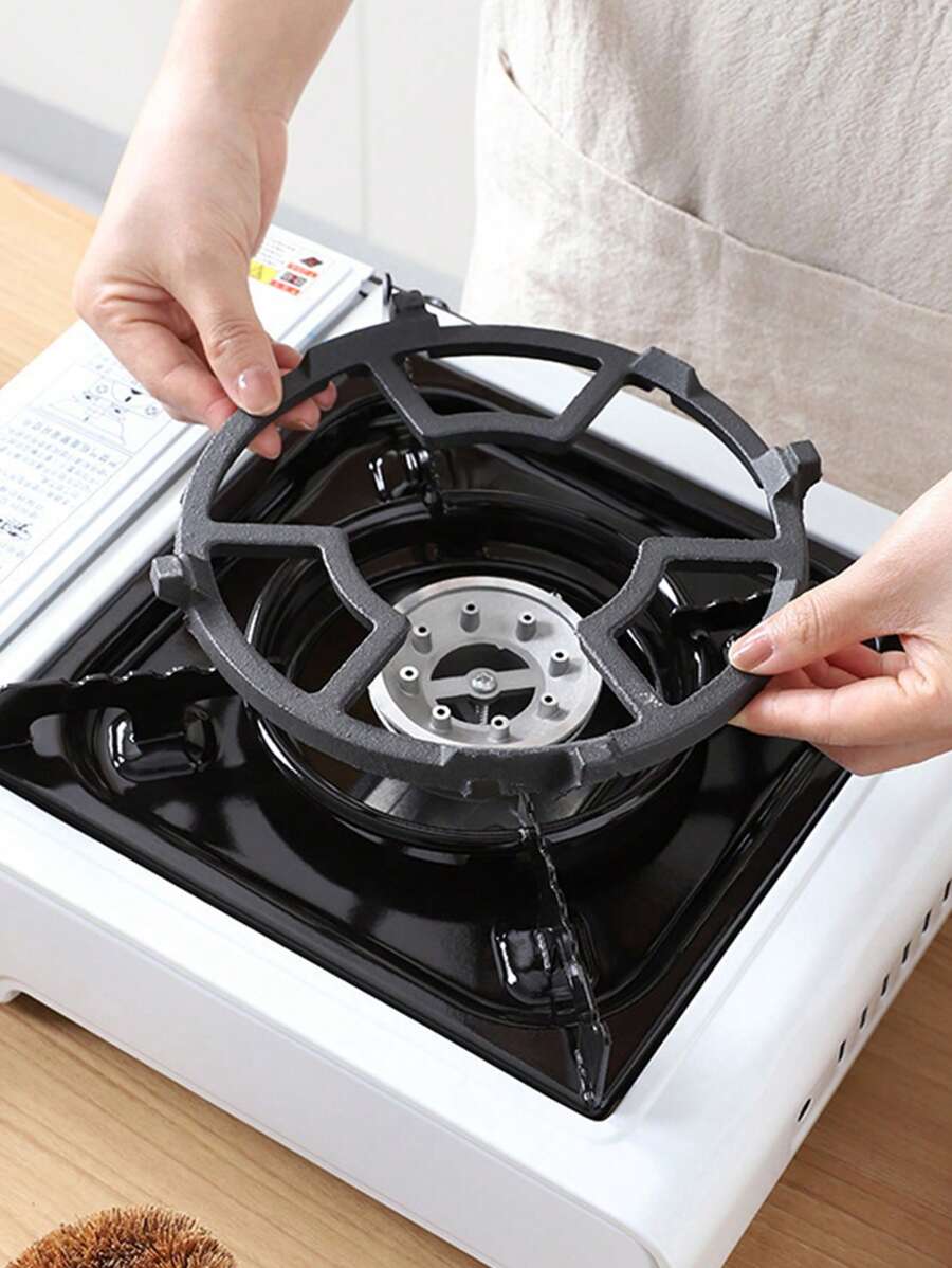 1pc Milk Pot Stand Gas Stove Stand Cast Iron Kitchen Stand For ...