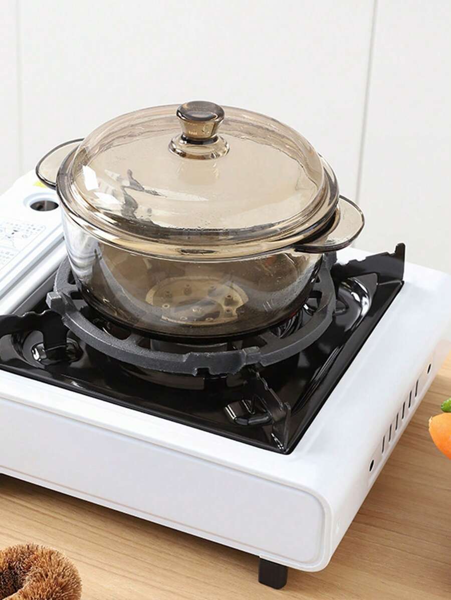 1pc Milk Pot Stand Gas Stove Stand Cast Iron Kitchen Stand For ...