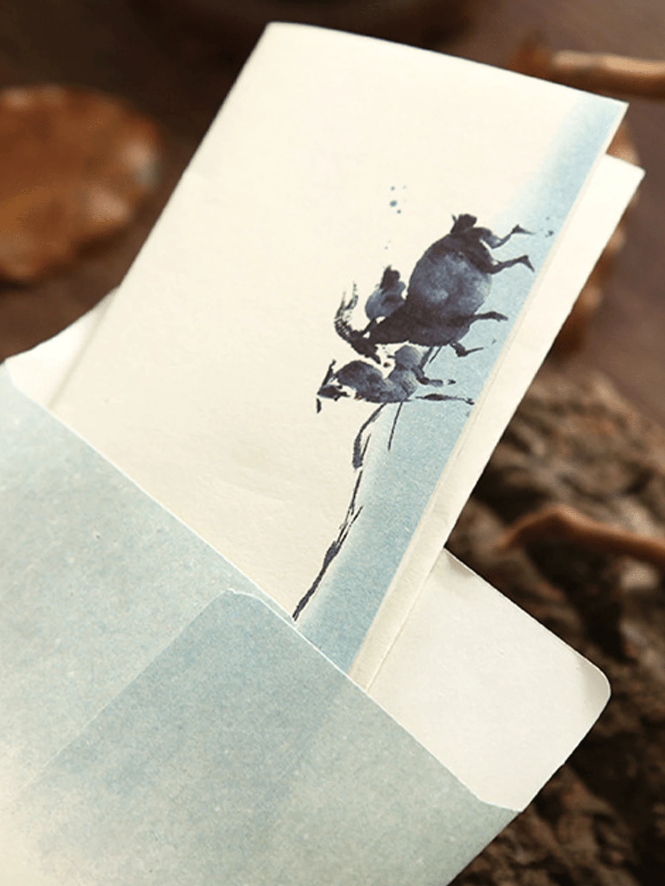 24 Stück/Set Briefumschlag und Briefpapier im chinesischen Stil ...