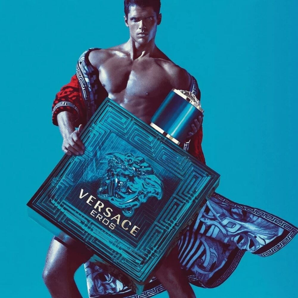 Versace VERSACE EROS 3.4 OZ EDP Cologne For Men Fresh Mediterranean ...