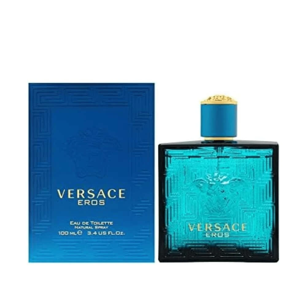 Versace VERSACE EROS 3.4 OZ EDP Cologne For Men Fresh Mediterranean ...