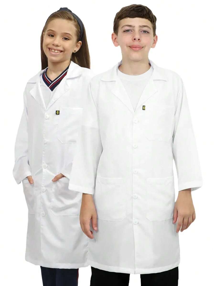 Unisex School Lab Coat For Children | SHEIN USA