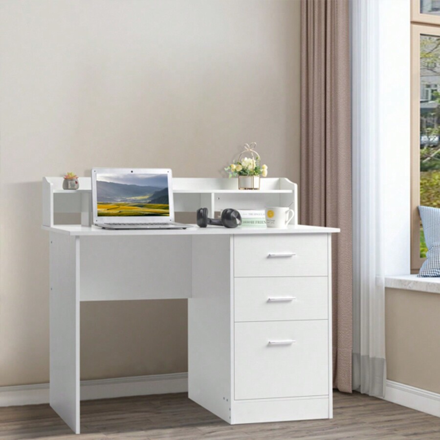 FCH 110*50*95cm Particleboard Paste Triamine Desktop Storage Layer ...