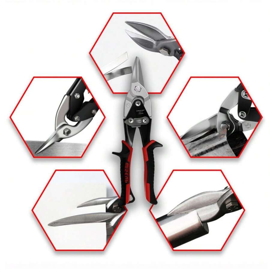 WISEUP 1pc Aviation Snip Multifunctional Metal Sheet Cutting Scissor ...