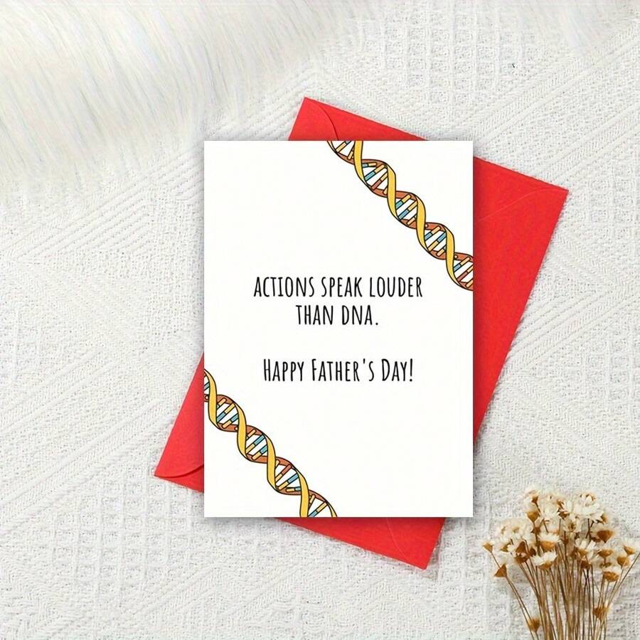 Fathers Day Card | Happy Father's Day Card For Dad | Simple Classic ...