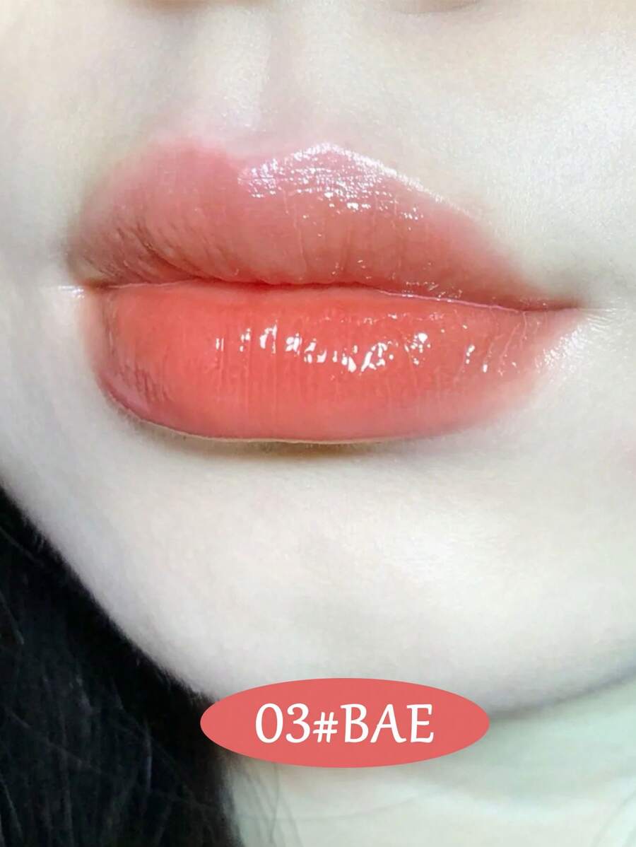 HOLIKA HOLIKA Tinte de labios con brillo Heart Crush Air 03 Bae, tinte ...