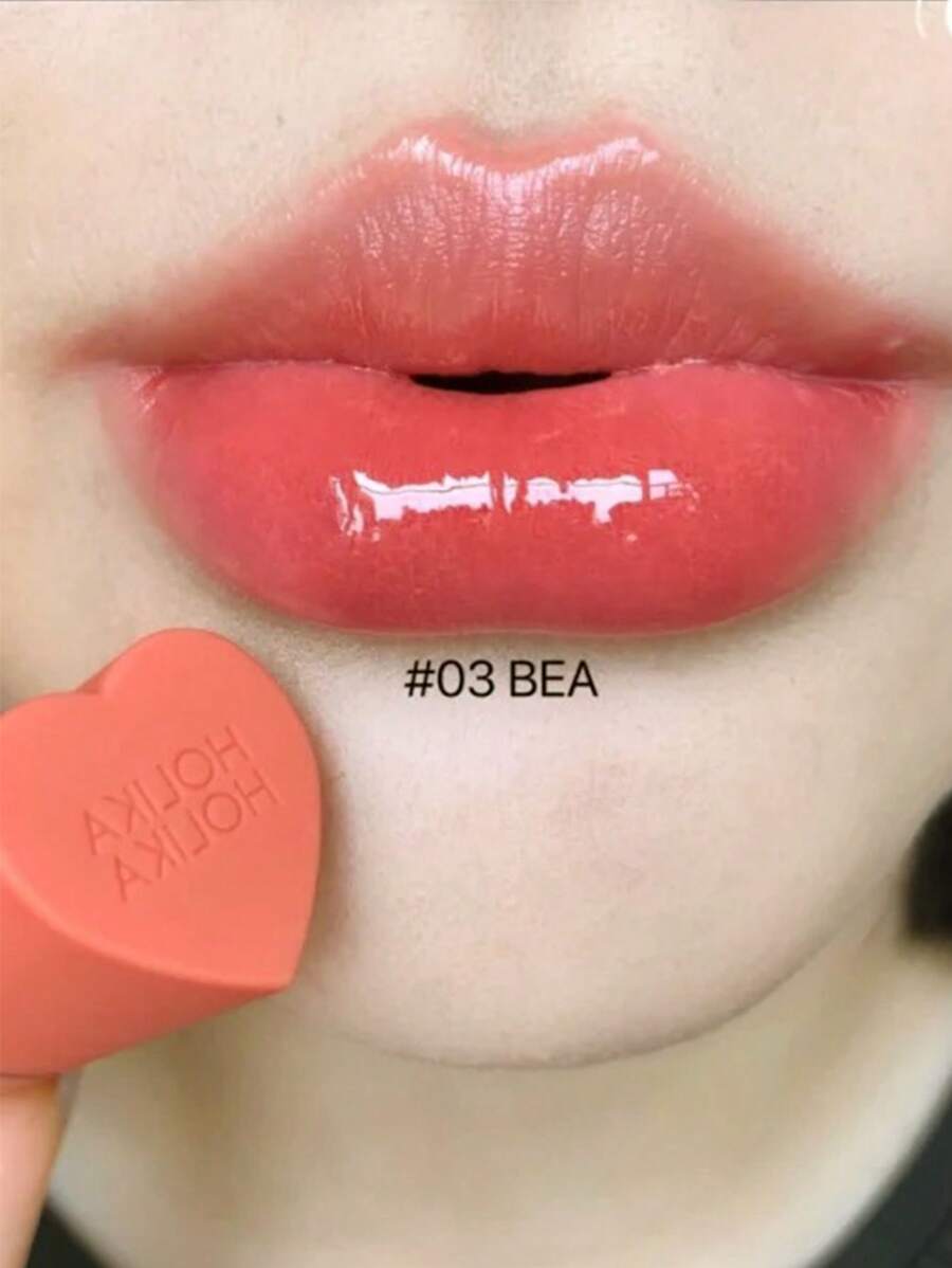 HOLIKA HOLIKA Tinte de labios con brillo Heart Crush Air 03 Bae, tinte ...