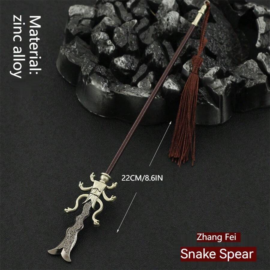 2024 New Arrival 1set Zinc Alloy Weapon Models, Ancient Chinese Three ...