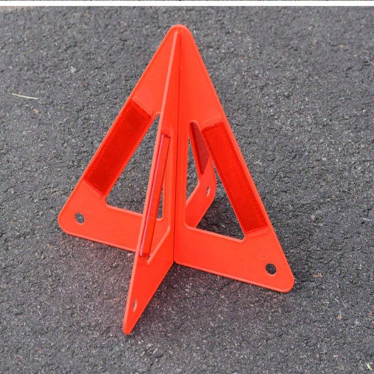 Outdoor Road Reflective Warning Sign, Car Triangle Reflector Warning ...