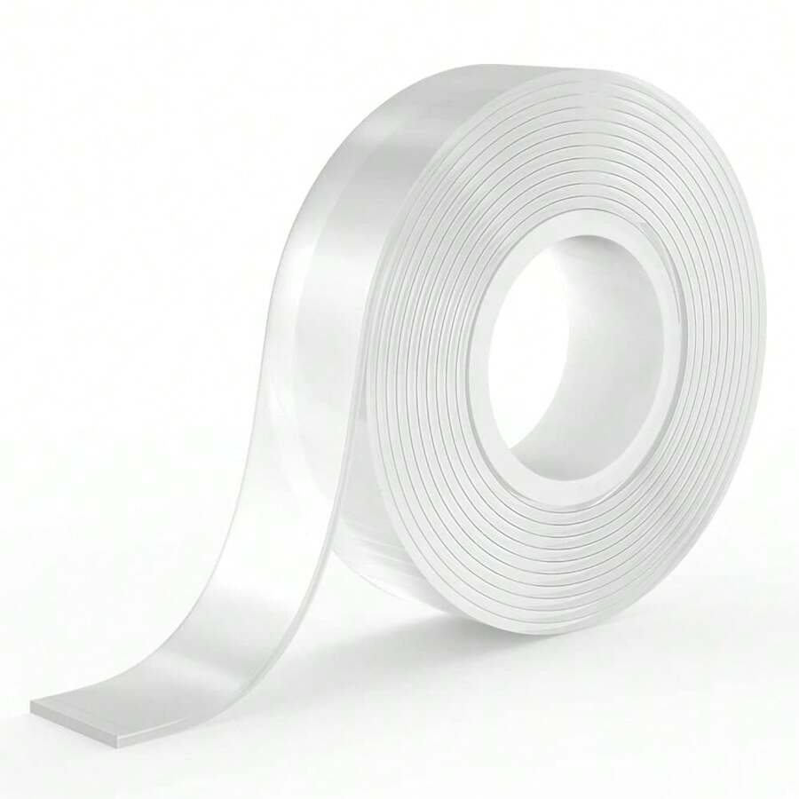 1 Roll 2m X 0.1cm Double-Sided Tape, Heavy Duty Wall Mounting Tape ...